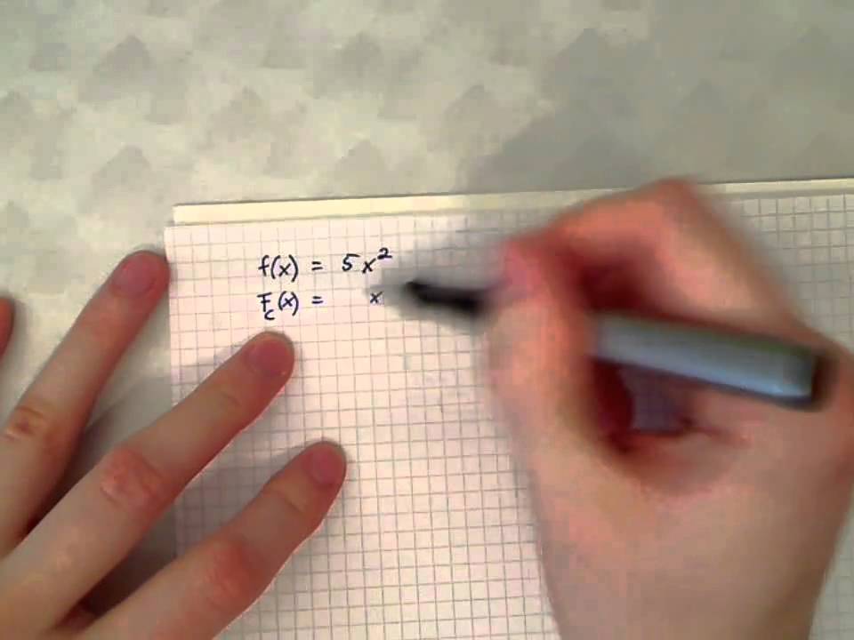 Integration mit der Potenzregel - YouTube