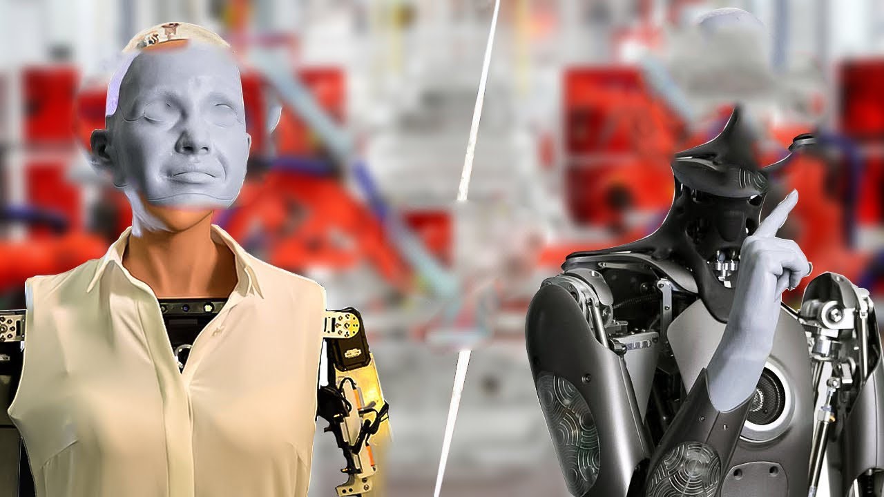 The greatest features of Ameca robots and sophia robots. - YouTube