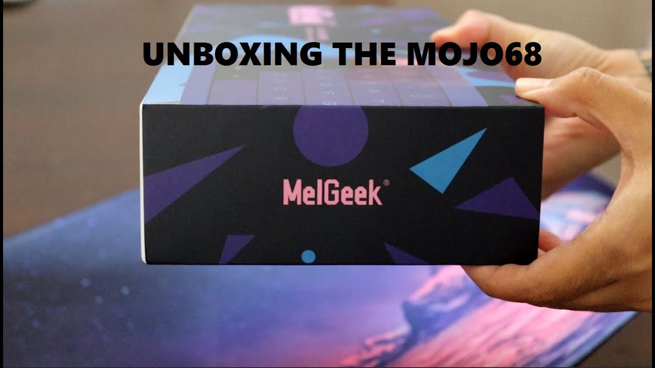 Unboxing a MelGeek Mojo68 Mechanical Keyboard - YouTube