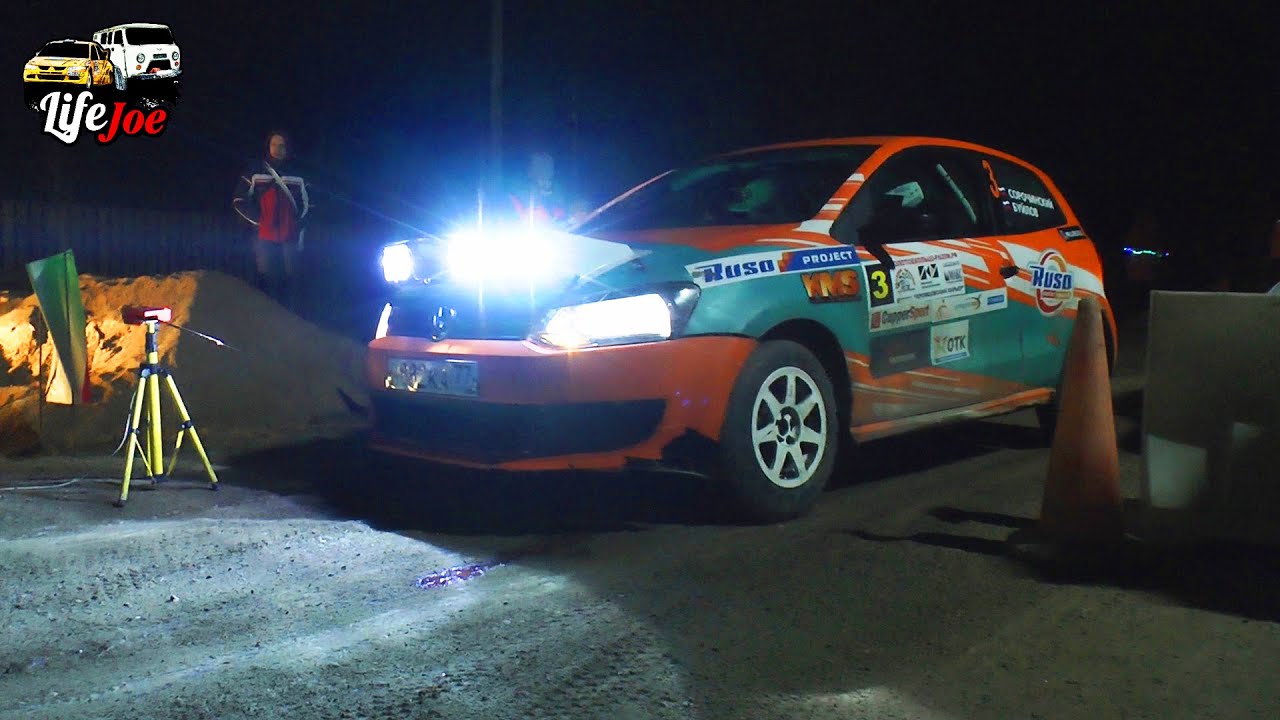 RALLY Night. Текстильный край 2019 декабрь. День первый. Ночное ралли ...