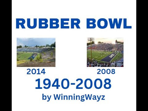 The Akron Rubber bowl 1940-2008 - YouTube