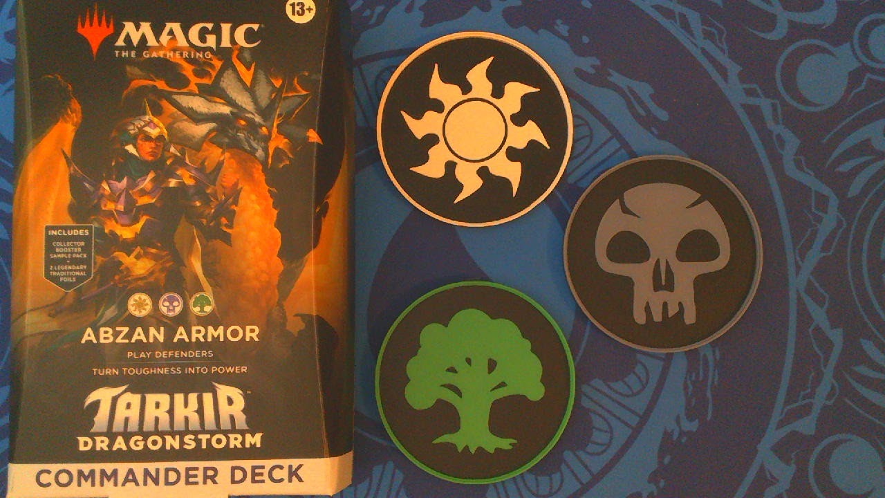 WBG Abzan Armor [TDC][TDM] Tarkir: Dragonstorm Commander Deck 2 #mtg # ...