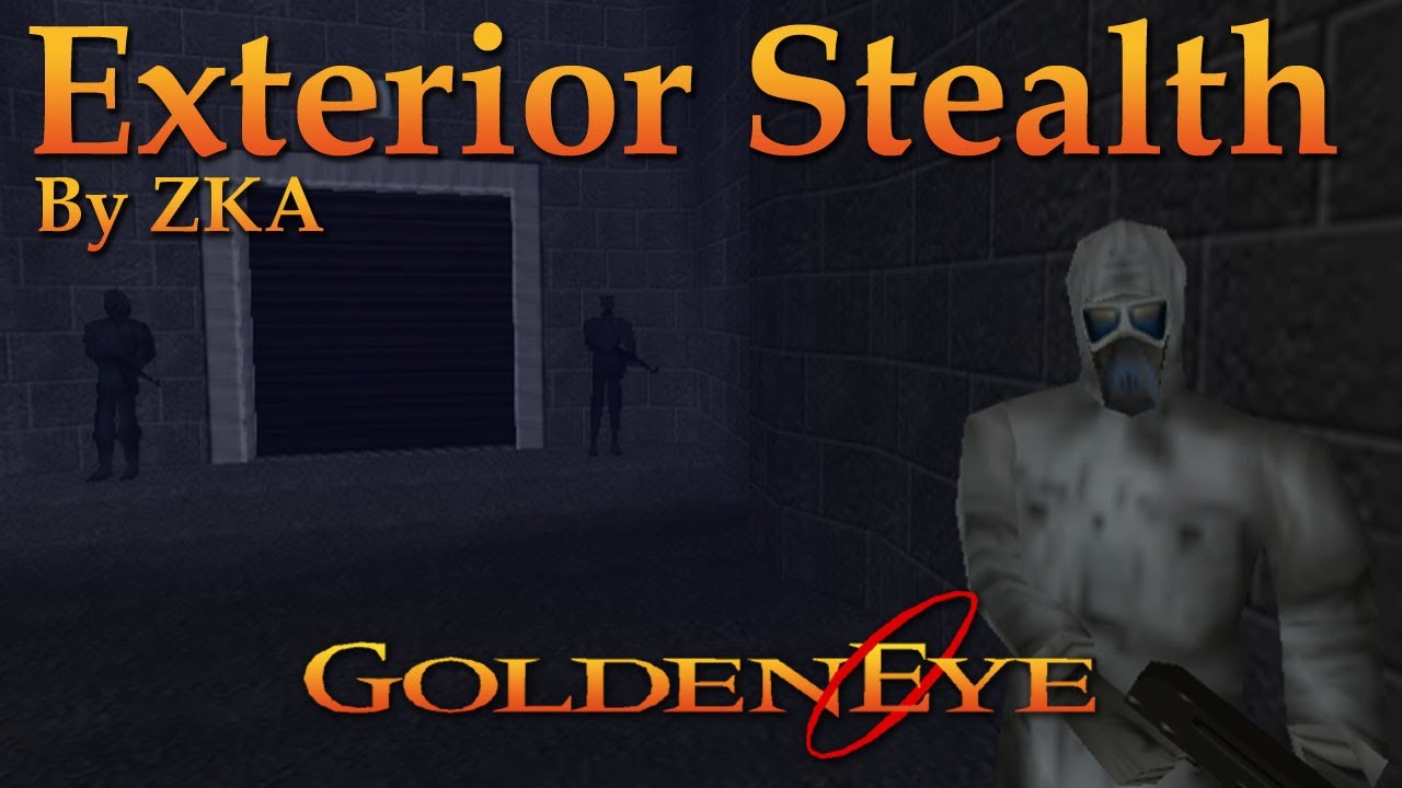 GoldenEye 007 N64 Custom Level - Exterior Stealth - YouTube