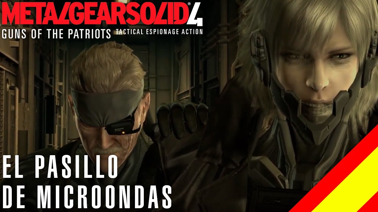 METAL GEAR SOLID 4 - El Pasillo de Microondas (Castellano) #56 # ...