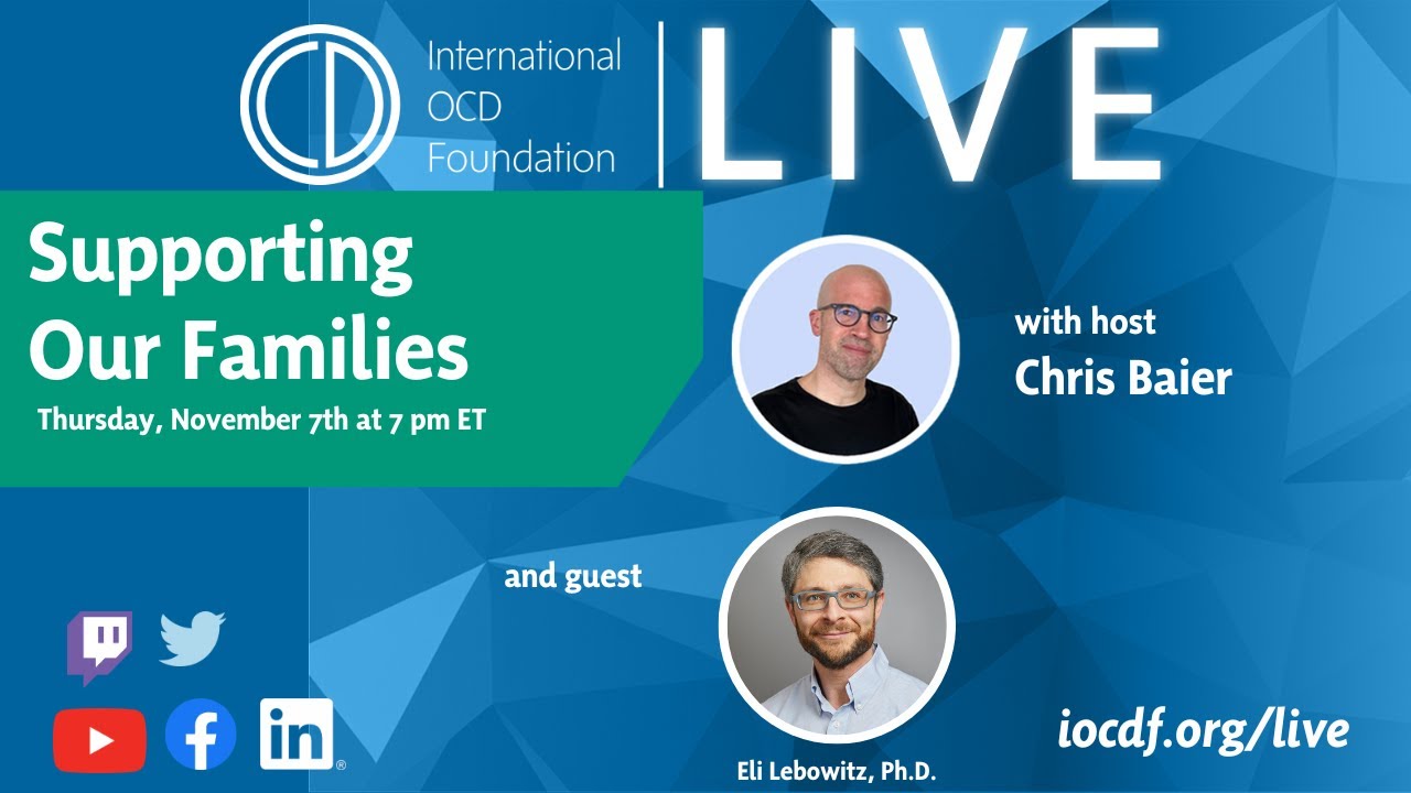 Supporting Our Families with guest Eli Lebowitz, Ph.D. - YouTube