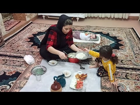 IRAN nomadic life | daily routine village life of Iran | Country life ...