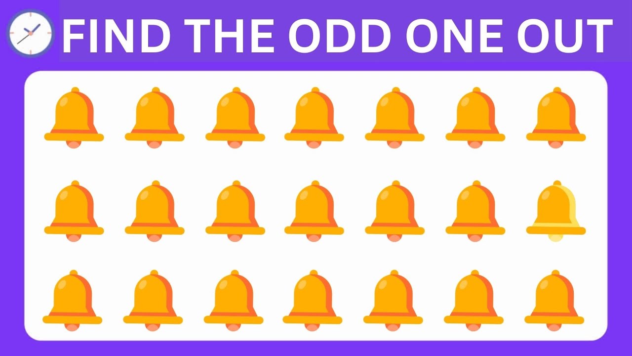 Can You Find the Odd One Out? Test Your Skills! - YouTube
