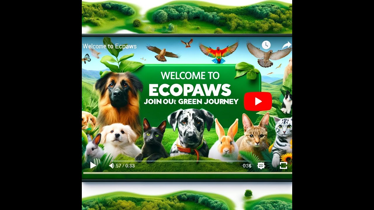 "Welcome to EcoPaws: Revolutionizing Pet Care for a Greener Tomorrow 🌿🐾" - YouTube