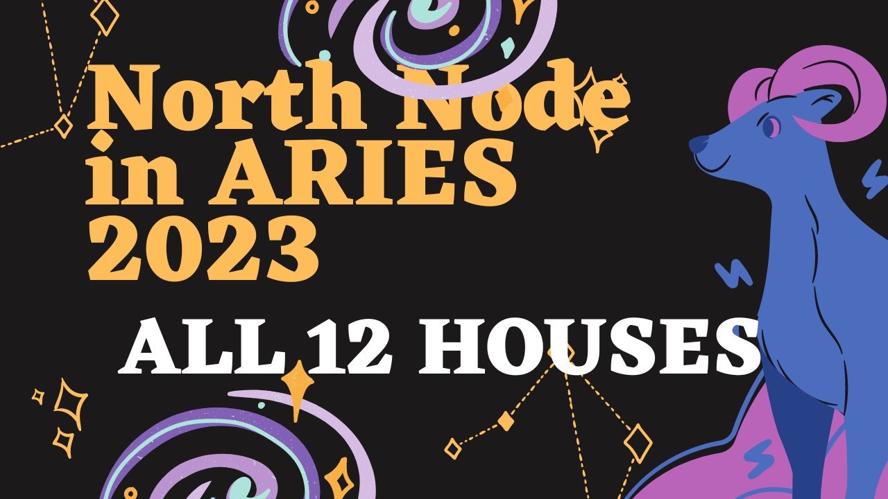 North Node In Aries Through All Twelve Houses - YouTube