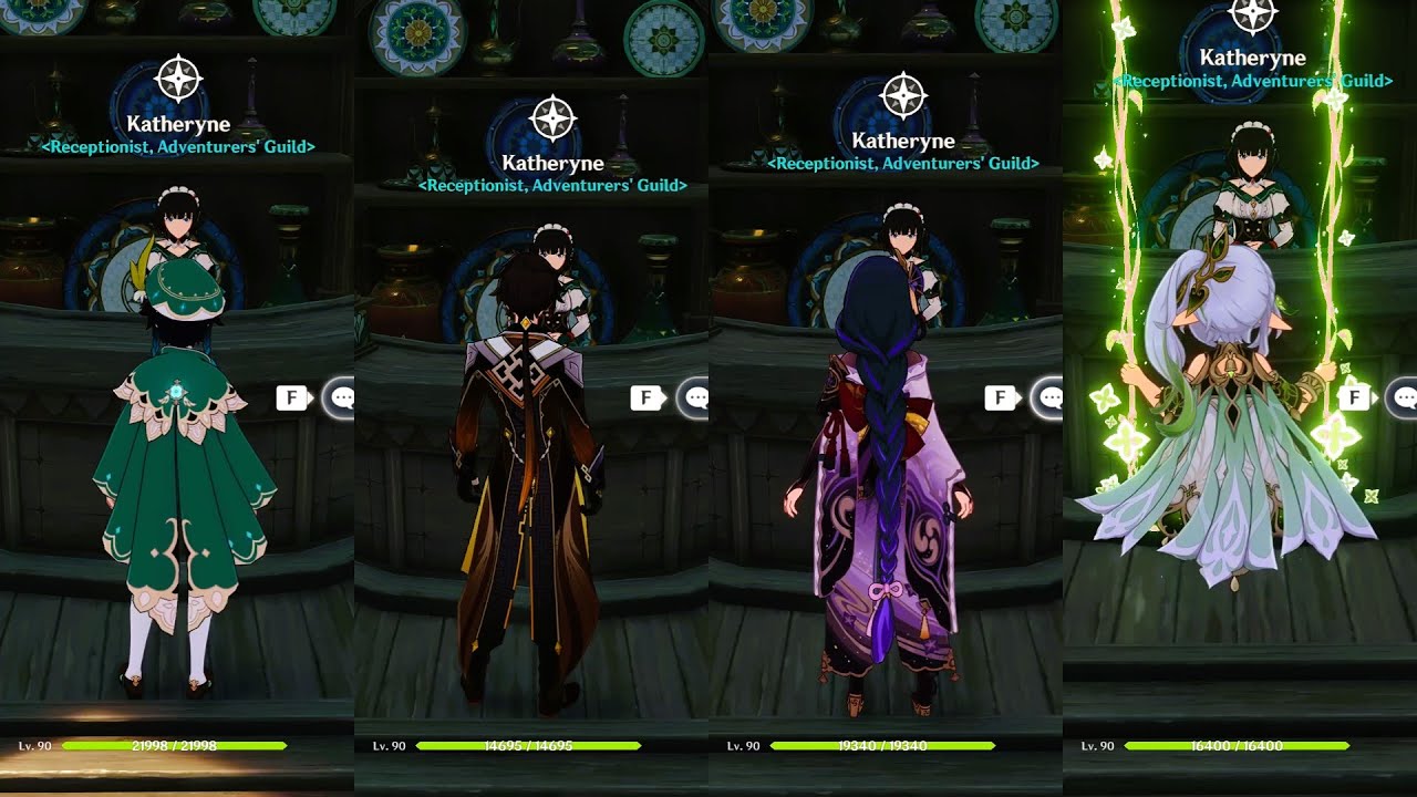 Why is nahida's normal attack "REACTION" different from other archons ...