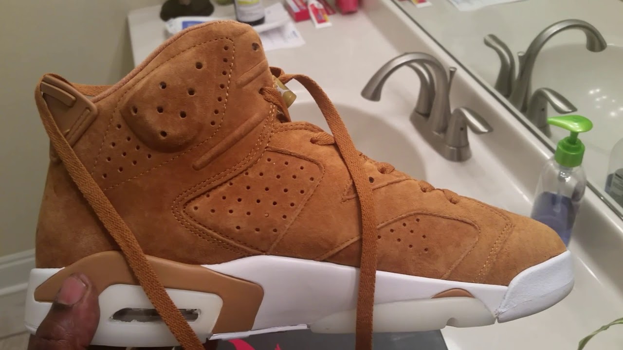 Dhgate jordan 6 golden harvest - YouTube