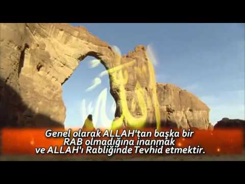 Kısa  tevhid dersleri RAB  HD islami video   YouTube