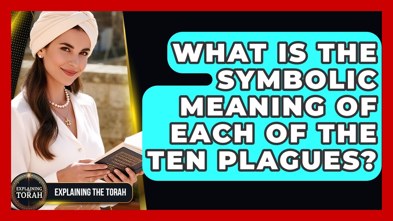 What Is The Symbolic Meaning Of Each Of The Ten Plagues? - Explaining ...