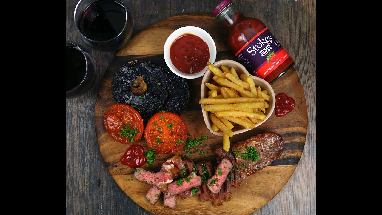 Stokes Real Tomato Ketchup Steak - YouTube