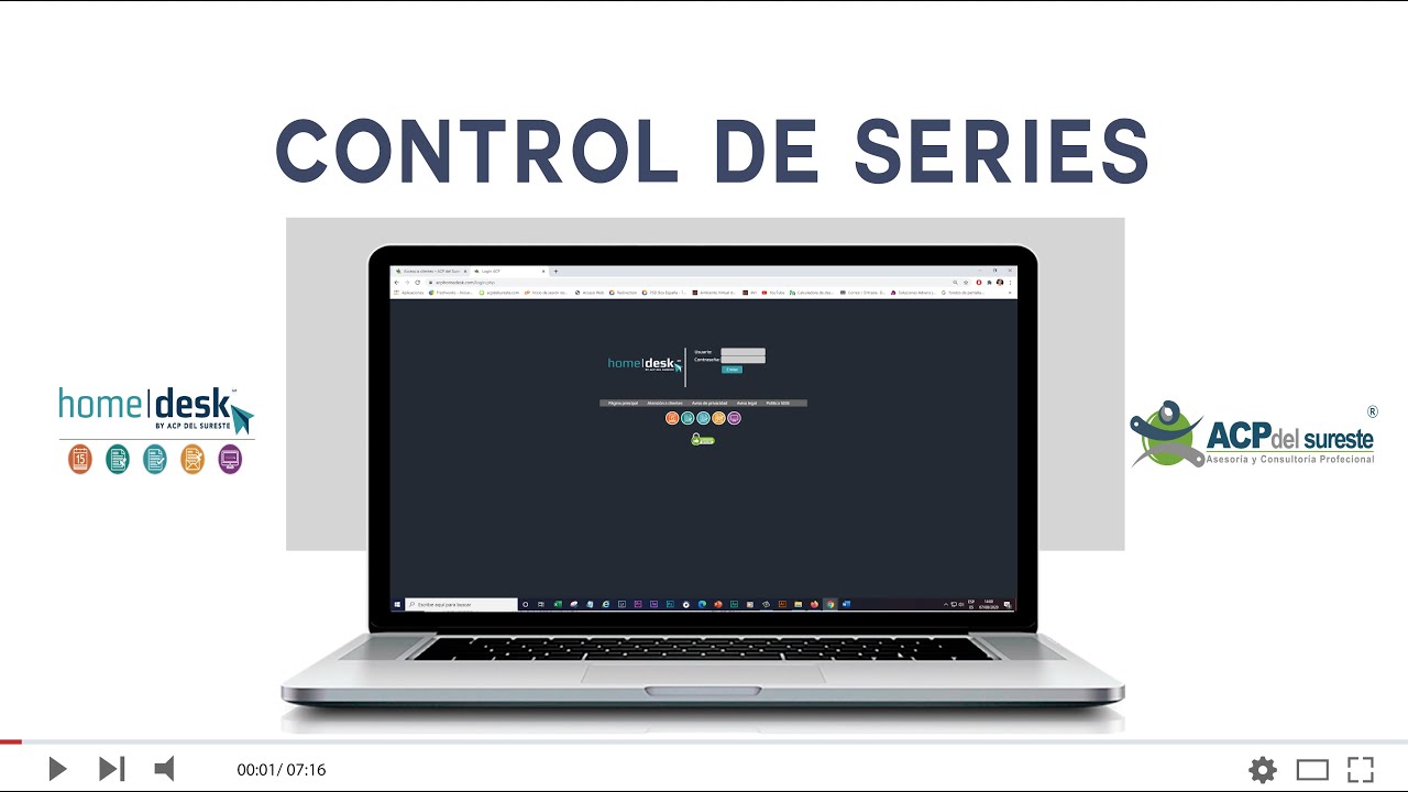 ACP TUTORIAL CONTROL DE SERIES - YouTube