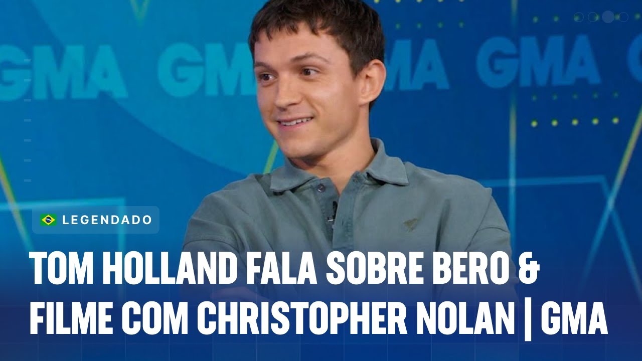 Tom Holland fala sobre BERO, filme com Christopher Nolan e Homem-Aranha ...