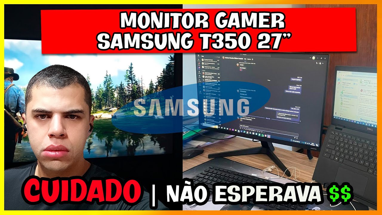 🔴 SAMSUNG T350 - MONITOR GAMER 27" FHD,75HZ | Análise / Cuidado Nesse ...