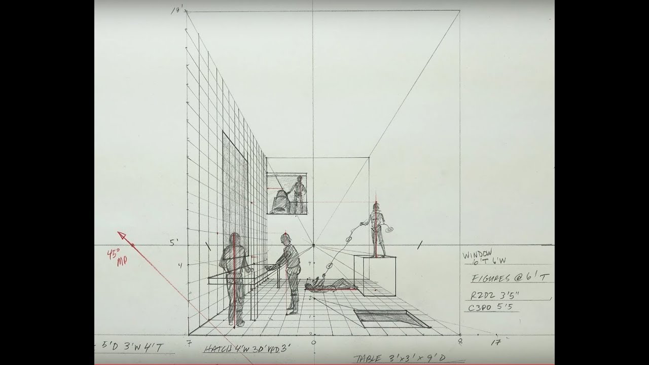 FORMAL LINEAR PERSPECTIVE: SECTION ONE Exercise #15 - YouTube