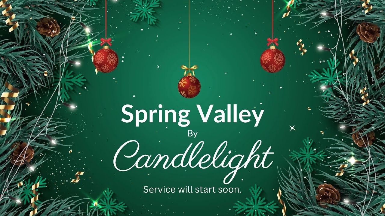 Spring Valley Church – Live A God-First Life