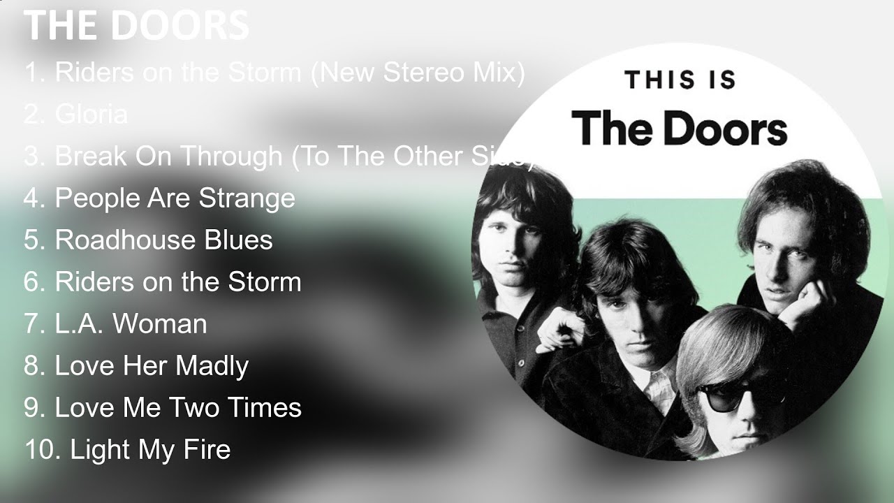 The Doors Billboard Hot 10 This Week - YouTube