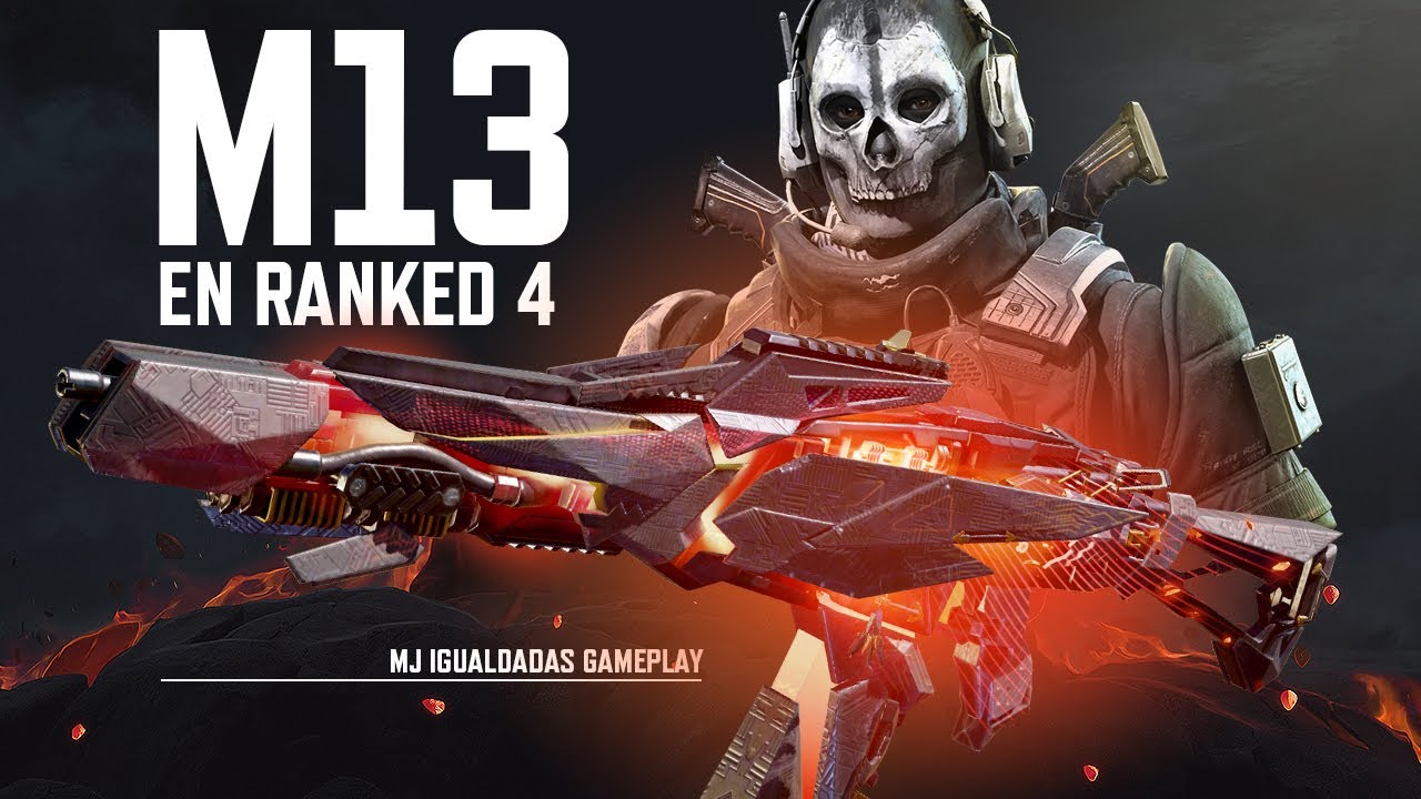 MJ RANKED 4 con M13 MITICA + MEJOR CLASE PARA LA M13! | Call of Duty Mobile - YouTube