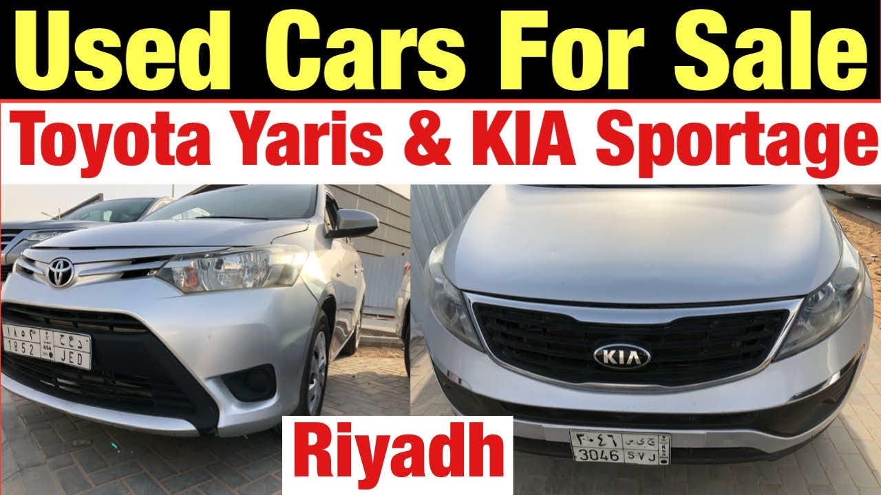 Used Cars For Sale in Riyadh | Toyota Yaris & KIA Sportage For Sale ...