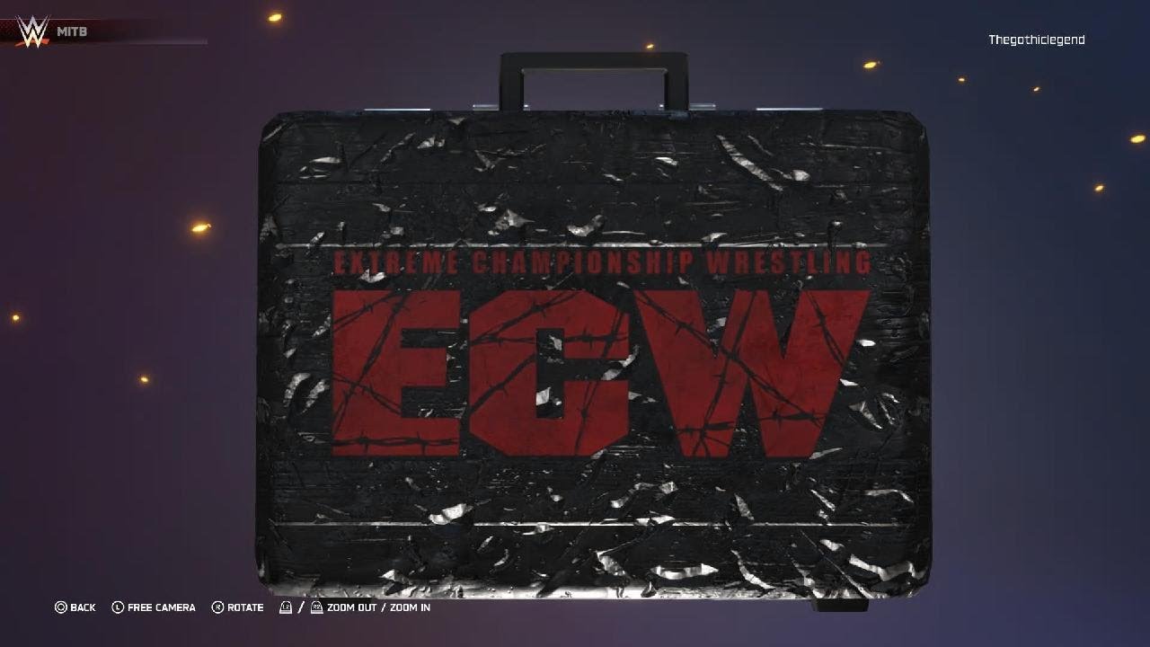 #WWE2K25 - Custom Briefcase - ECW MITB Briefcase - YouTube