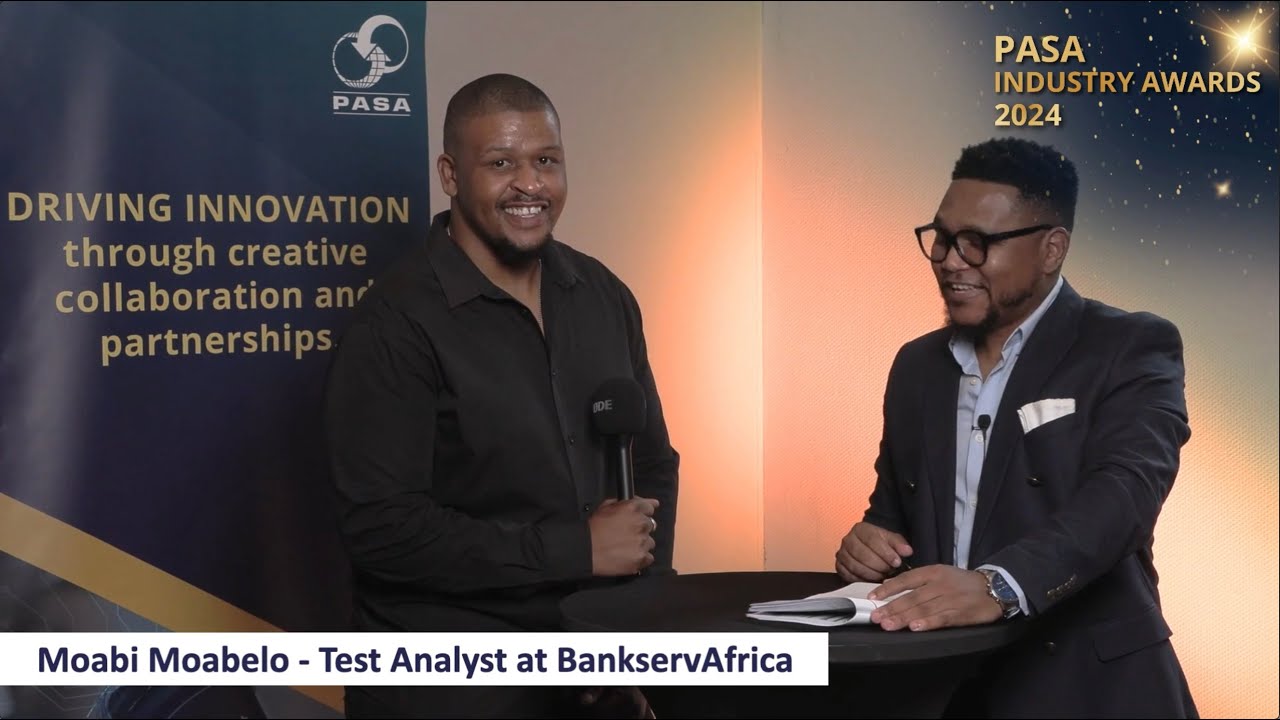 PASA Industry Awards 2024 - Interview with Moabi Moabelo - YouTube