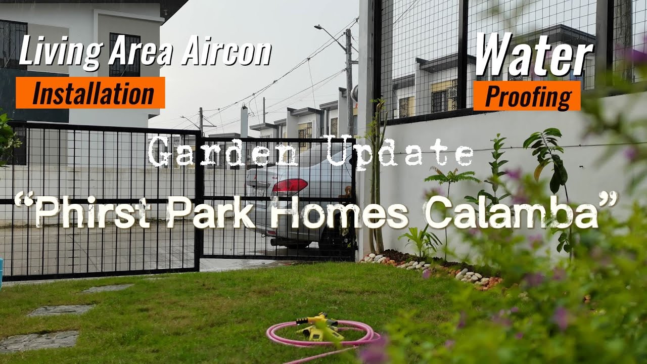 Phirst Park Homes Calamba Living Area Aircon Installation and Water ...