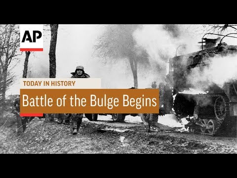 Battle of the Bulge Begins - 1944 | Today In History | 16 Dec 17