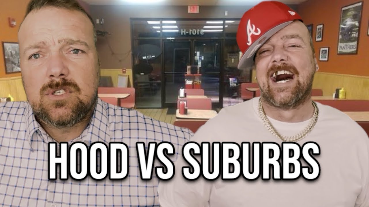 Ordering wings in the hood vs suburbs - YouTube