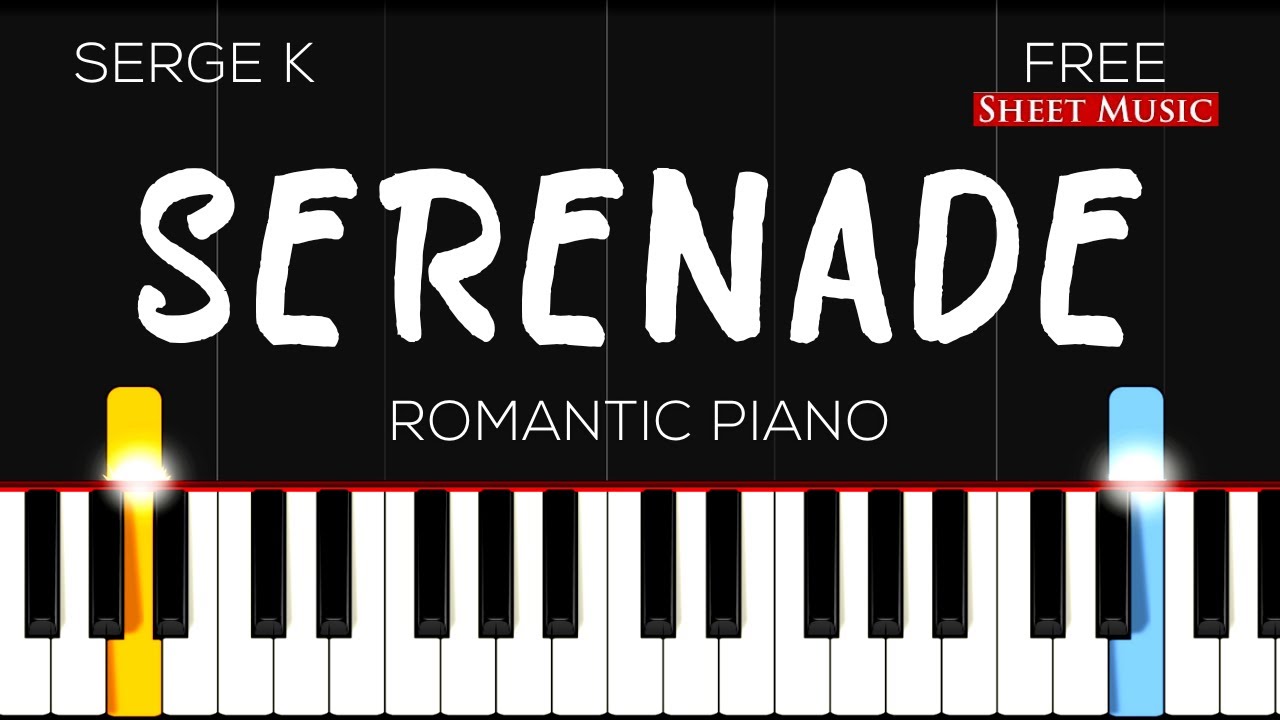 Serenade - Serge K | EASY Piano Tutorial - YouTube