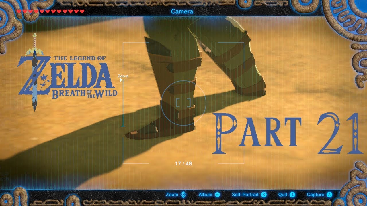 Zelda BotW 21 || Gerudo Village and The Sunken Feet - YouTube