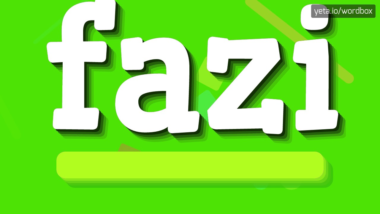 FAZI - HOW TO PRONOUNCE IT!? - YouTube