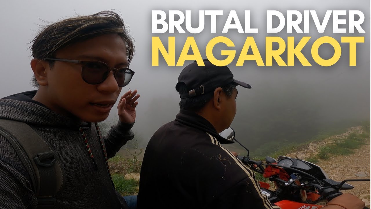 Berkendara Motor Trill Dengan Medan Menantang di Nagarkot, Nepal🇳🇵 ...