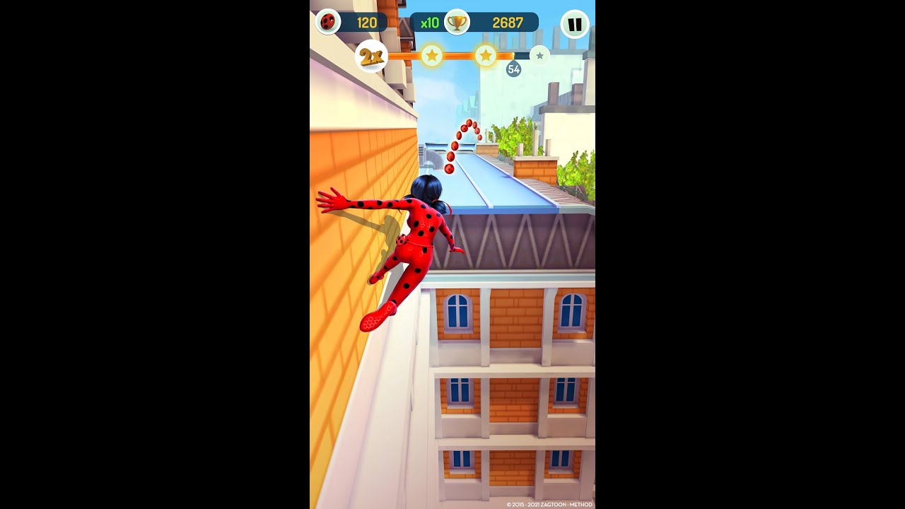 Miraculous Ladybug -Girls Run Race!!! Android/iOS Gameplay - YouTube