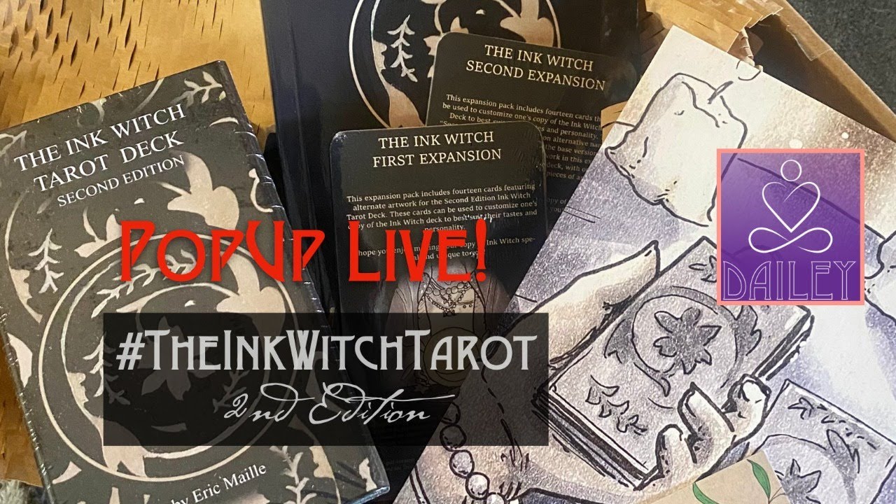 POPUP LIVE; The Ink Witch Tarot 2nd Edition - YouTube