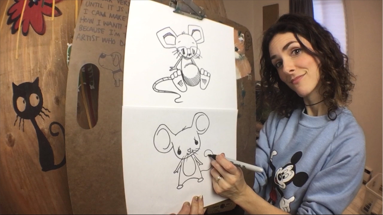 Drawing Mice - Cool vs. Cute - YouTube