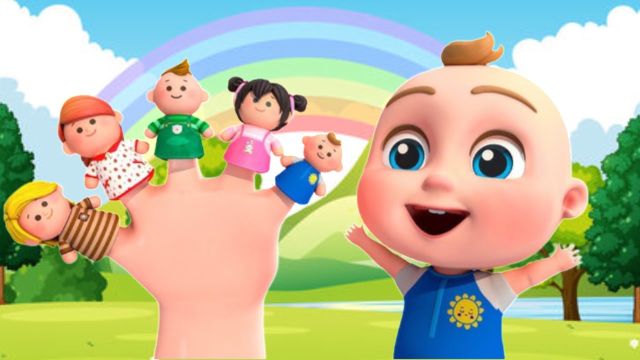 The Finger Family | Baby Finger Where Are You? | Nursery Rhymes & Kids ...