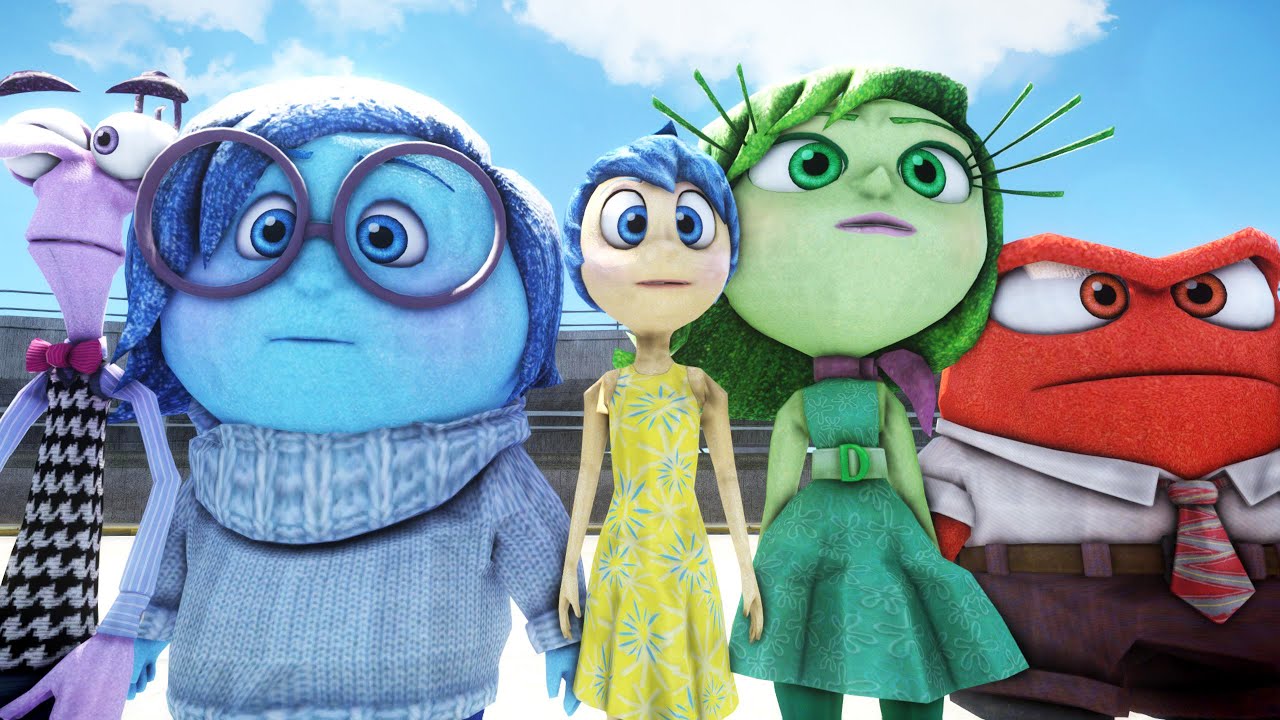 INSIDE OUT CHARACTERS in Grand Theft Auto - YouTube