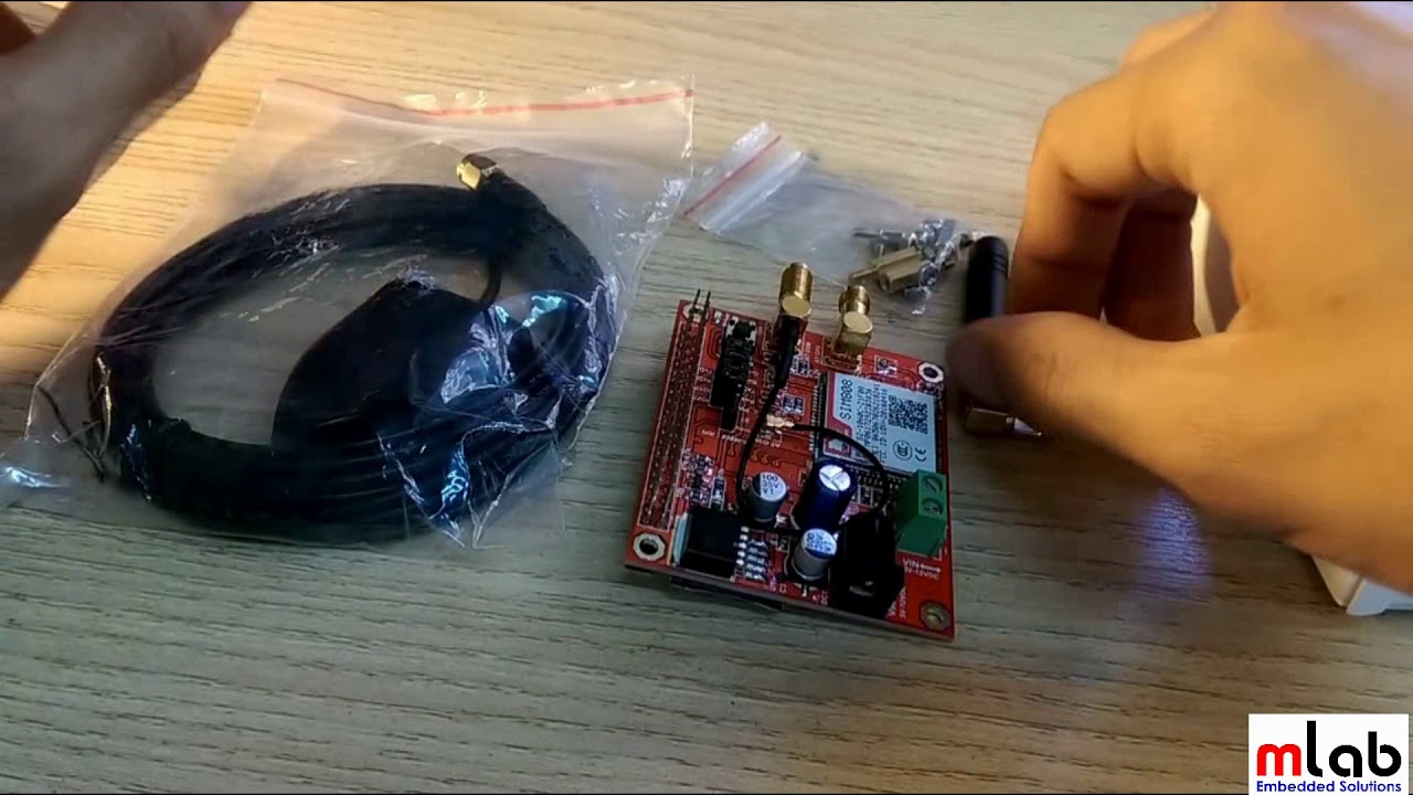 [MLAB.VN - Raspberry Pi] Bóc hộp RPI SIM808 Shield cho Raspberry Pi ...