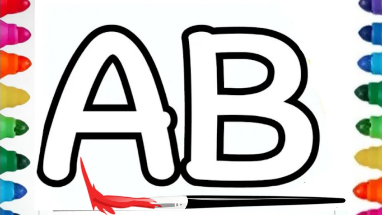 Abcd a to z alphabets, a for apple b for ball, a se anar aa se aam,# ...