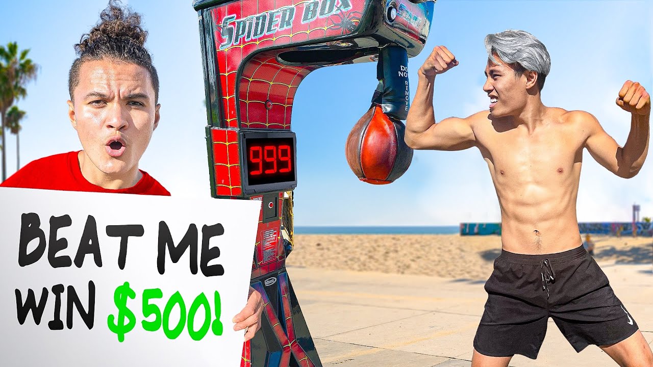 Strongest PUNCH Wins $500! (Public Competition) - YouTube