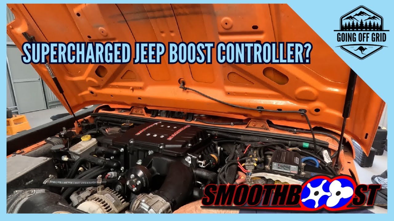 Installing a #smoothboost Electronic Boost Controller On A #magnuson #supercharged #jeep # ...