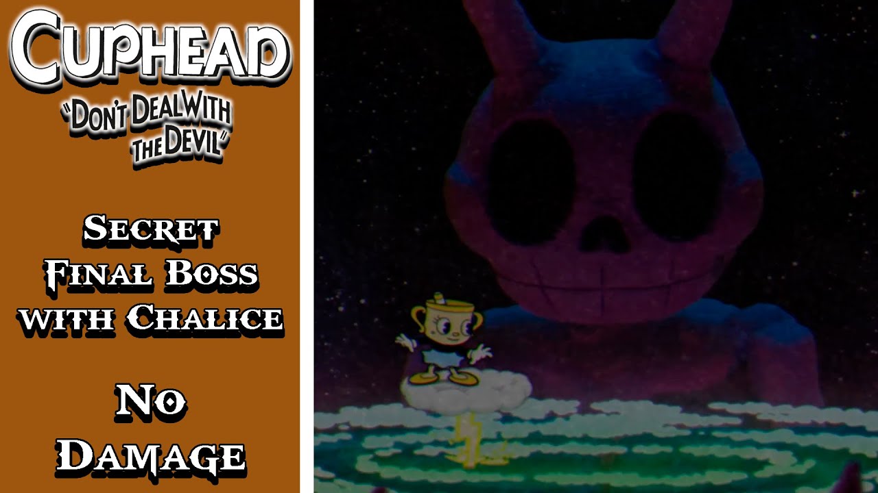 Cuphead DLC - Secret Final Boss Angel and Demon with Ms. Chalice (No ...