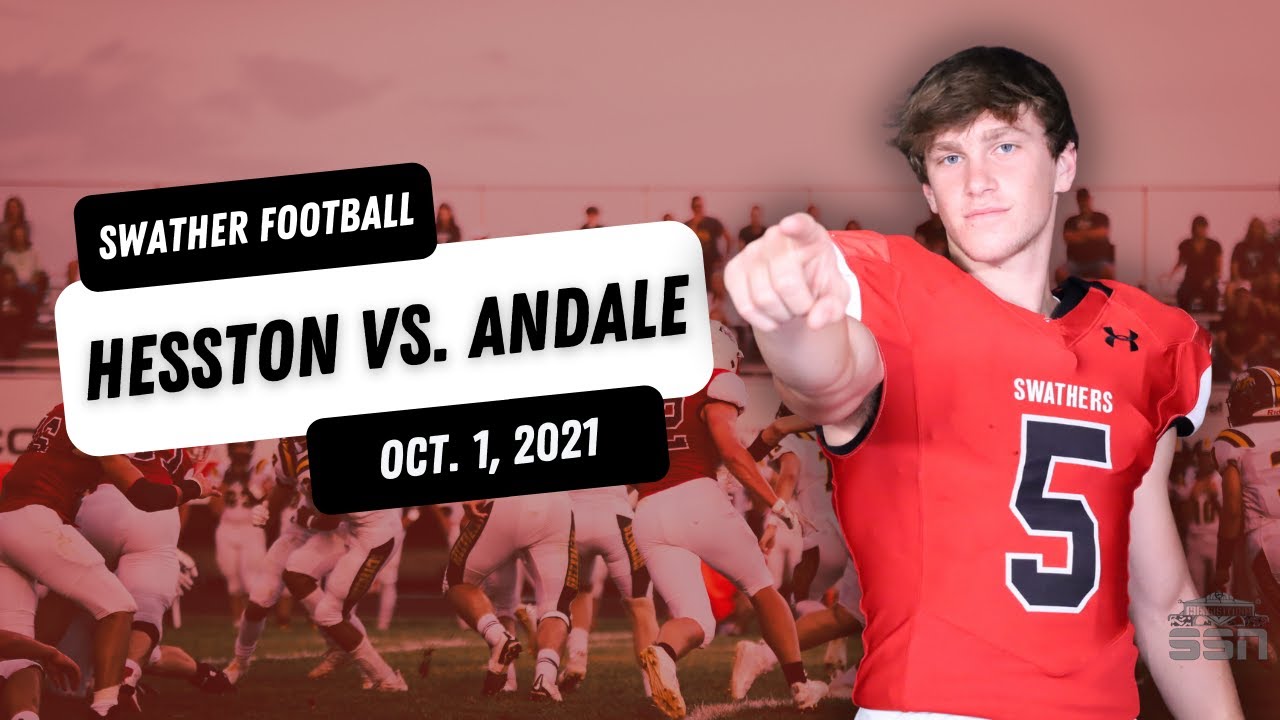 VARSITY FOOTBALL: Hesston vs Andale--October 1st, 2021 - YouTube