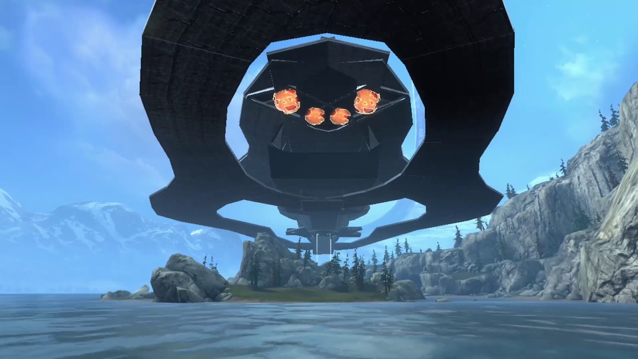 Halo Reach Forge: Covenant Corvette (Commentary Showcase) - YouTube