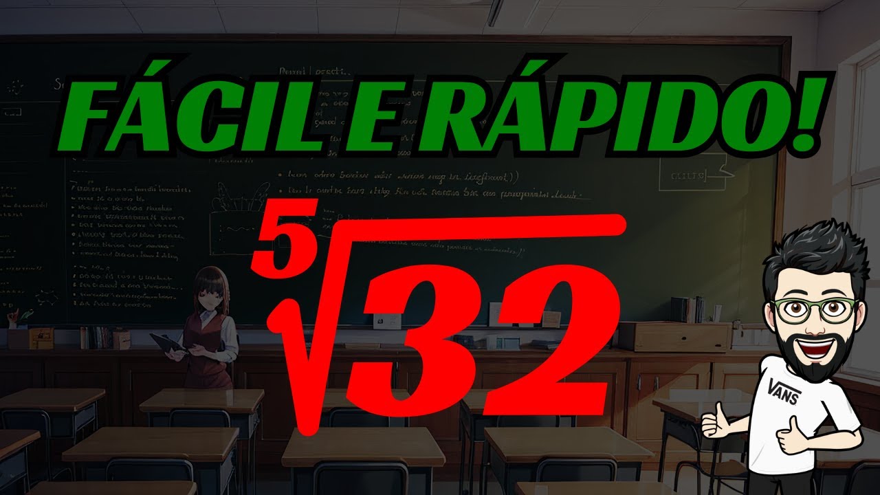 Raiz Quinta de 32 | Como Calcular Raiz Quinta de 32 - YouTube