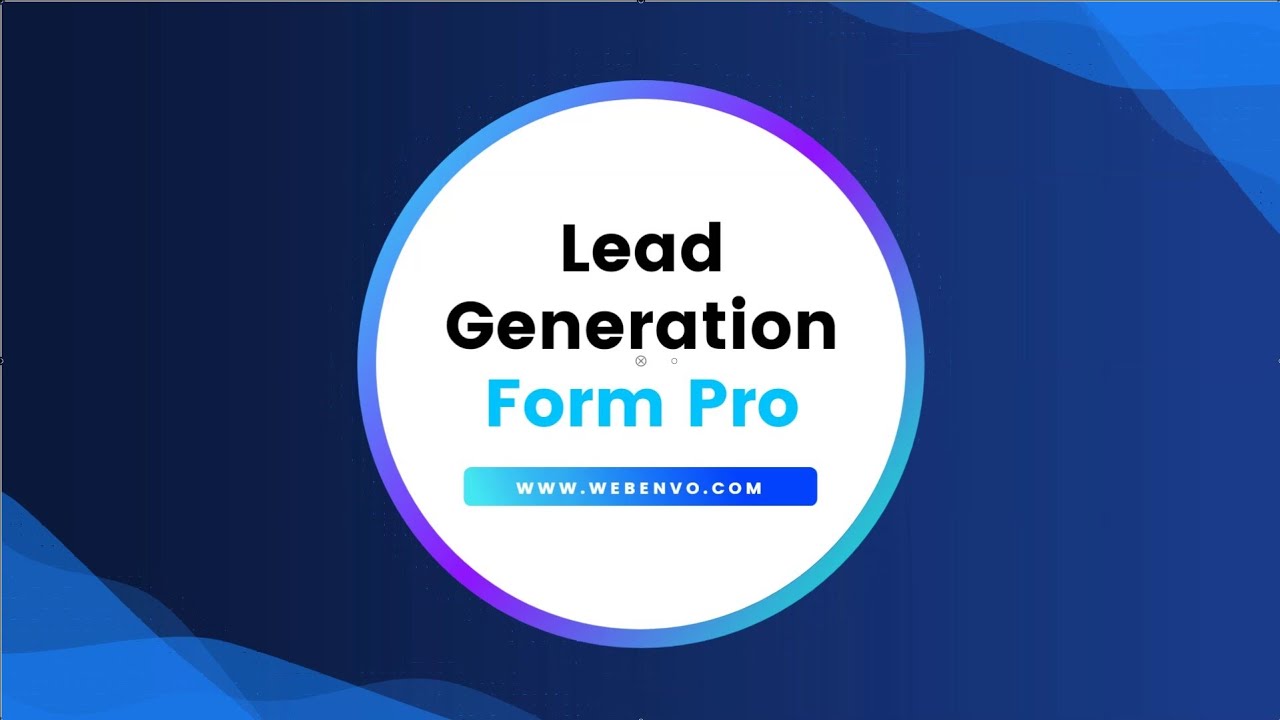 Lead Generation Form Pro - Plugin Installation Video - YouTube