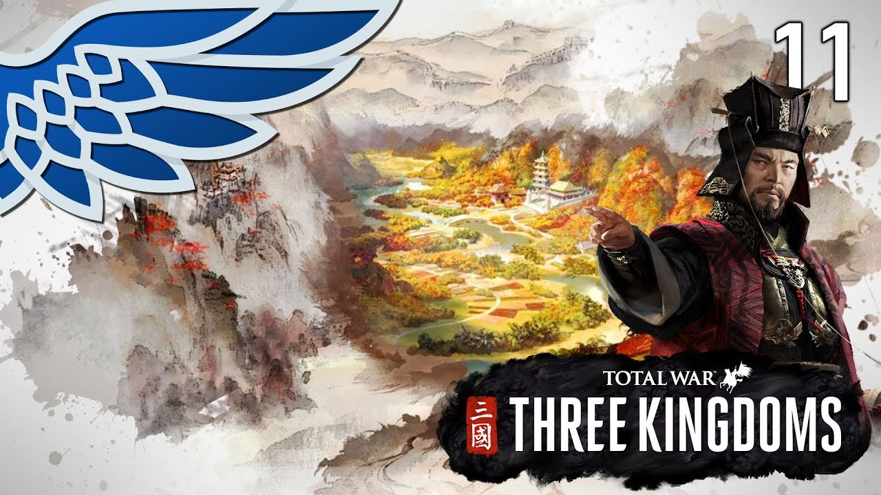TOTAL WAR 3 KINGDOMS | Cao Ang & Xiahou Yuan - Cao Cao Part 11 Three ...